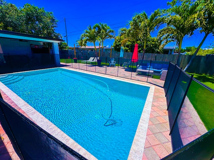 3br Stay With V Rae / Heated Salt Pool / Mini-putt - Fort Lauderdale