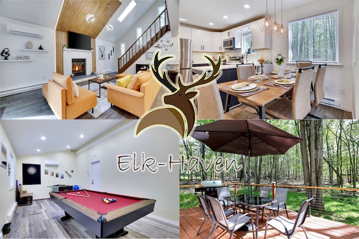 Newly Renovated-near Camelback Ski, Game Room, Bbq - Mount Pocono, PA