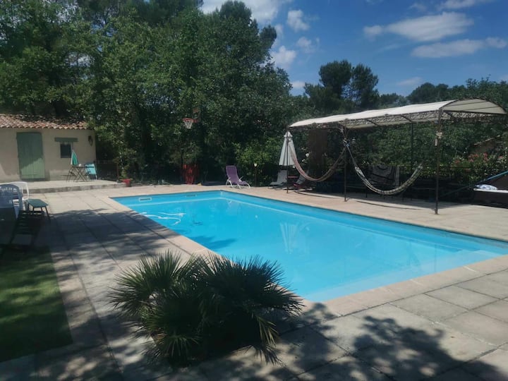 Studio Avec Piscine & Cuisine D'été – Fuveau - Rousset