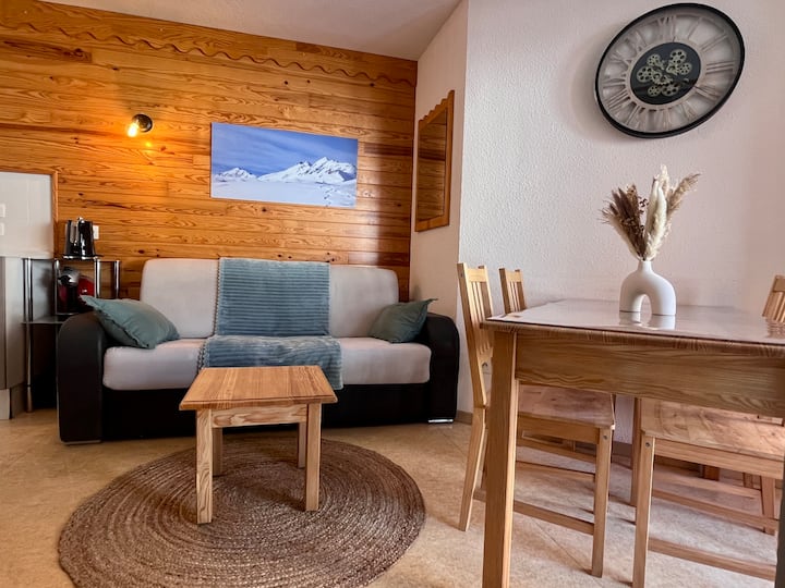Appart 408 - 50m Des Pistes - 5 Pers - Valmeinier