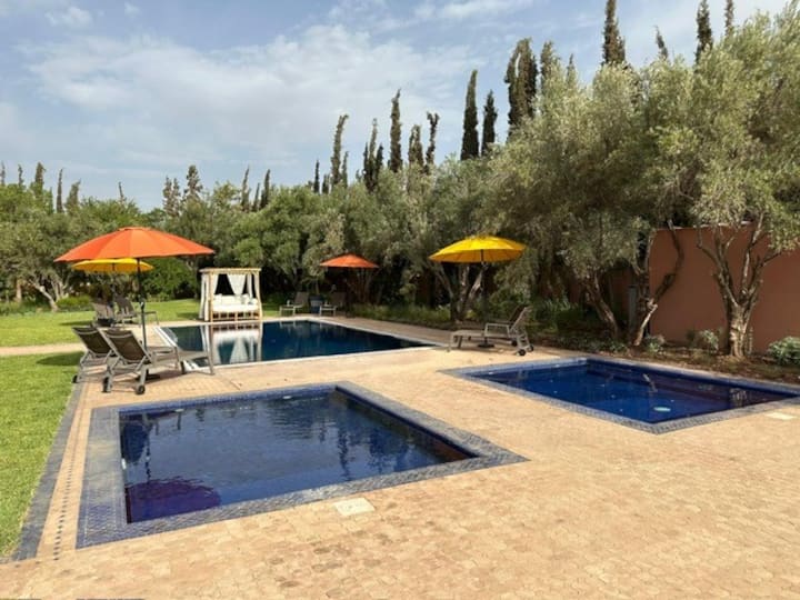 Villa Juzyan Piscine/jacuzzi/pataugeoire/pétanque - Marrakech