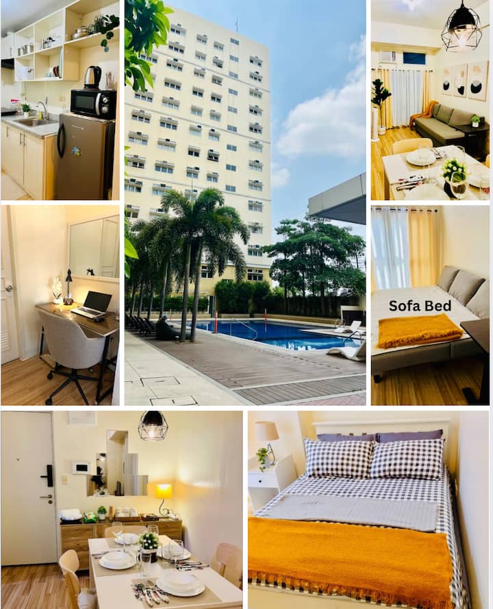 Raquel’s Crib @ Holland Park W/ Netflix/fast Wifi - Biñan