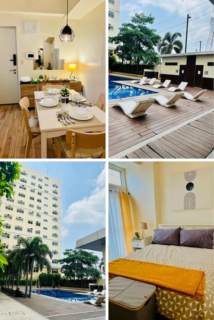 Raquel’s Crib @ Holland Park W/ Netflix/fast Wifi - Biñan