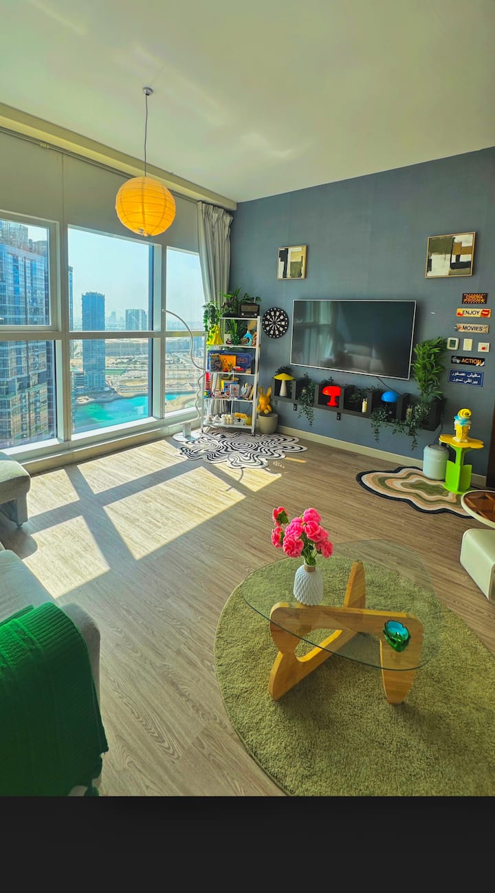 Stay With Wonderful Seaview King Bed And Asofa Bed - Abou Dabi