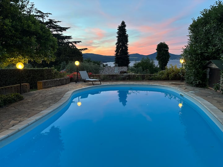 [Villa With Lake Castle View And Pool] - Anguillara Sabazia