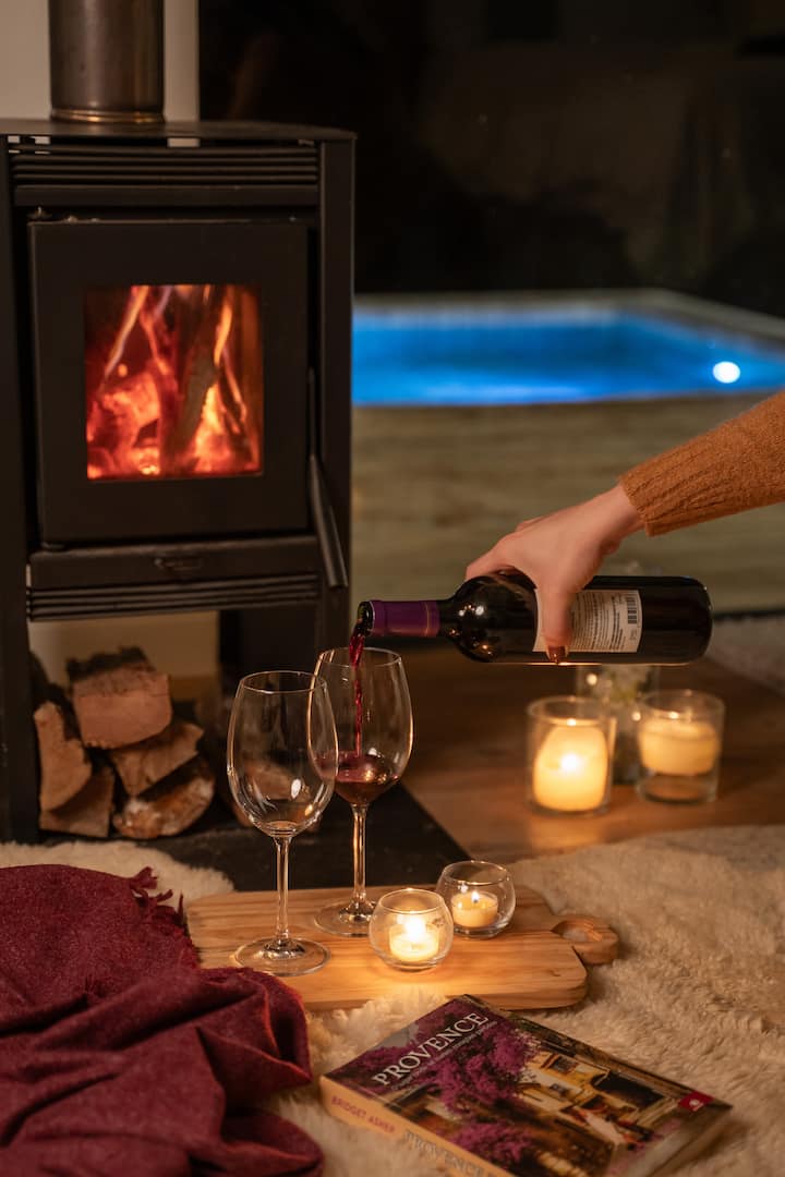 Cabana Laprovence Piscina+banheira+cinema+alexa - Águas Mornas