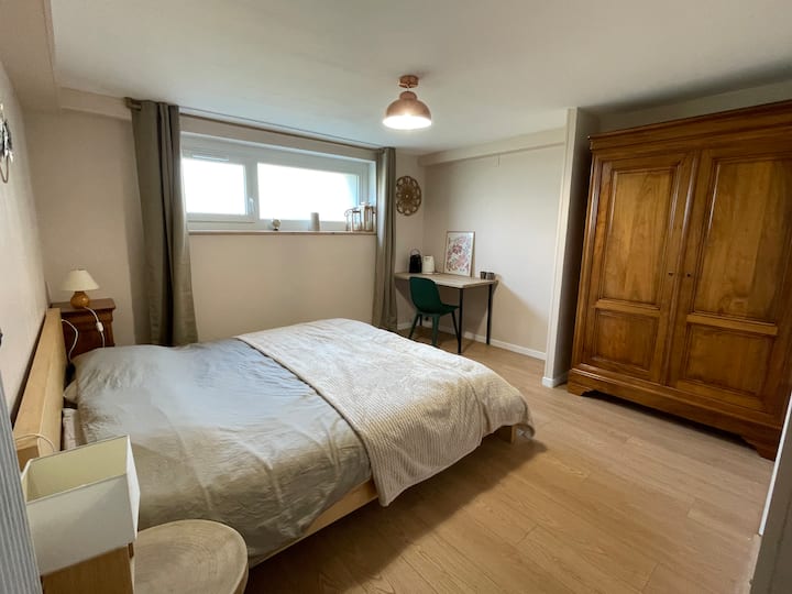 Chambre Cosy Et Calme, Salle De Bain Privative - Cluses
