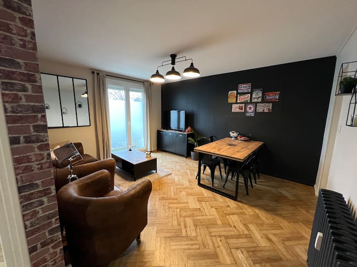 Appart Indus Américain - 3 Chambres - Cholet