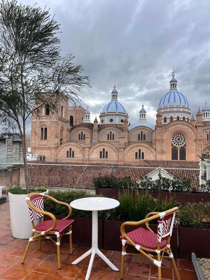 Suite C/acceso Terraza Y Vista Cúpulas Catedral - Cuenca