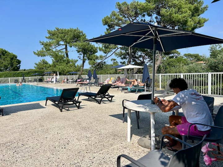 Appart 3 Pers Chiberta Anglet, Piscine Prés Plage - Bayonne