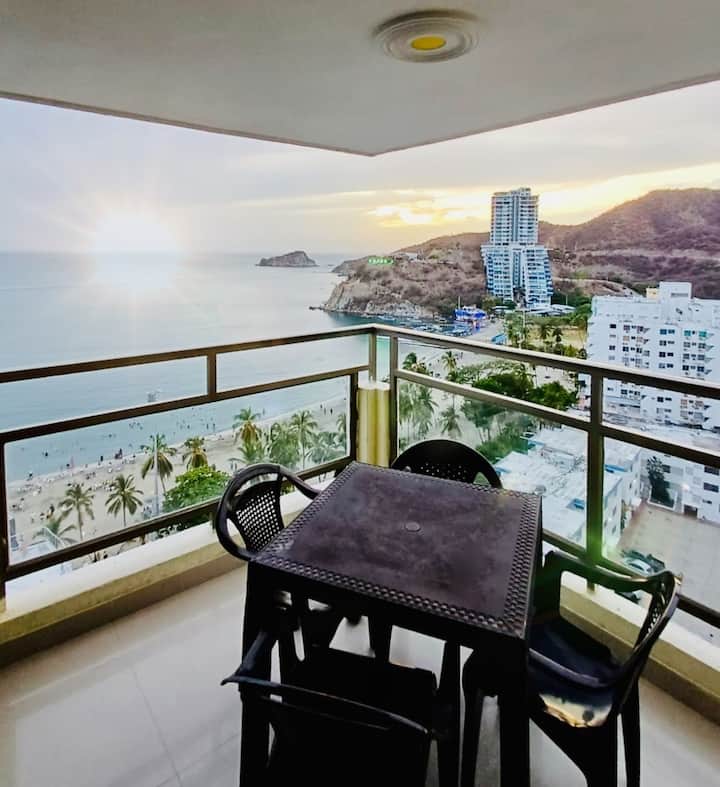 Hermosa Vista Desde Piso 14 - Santa Marta