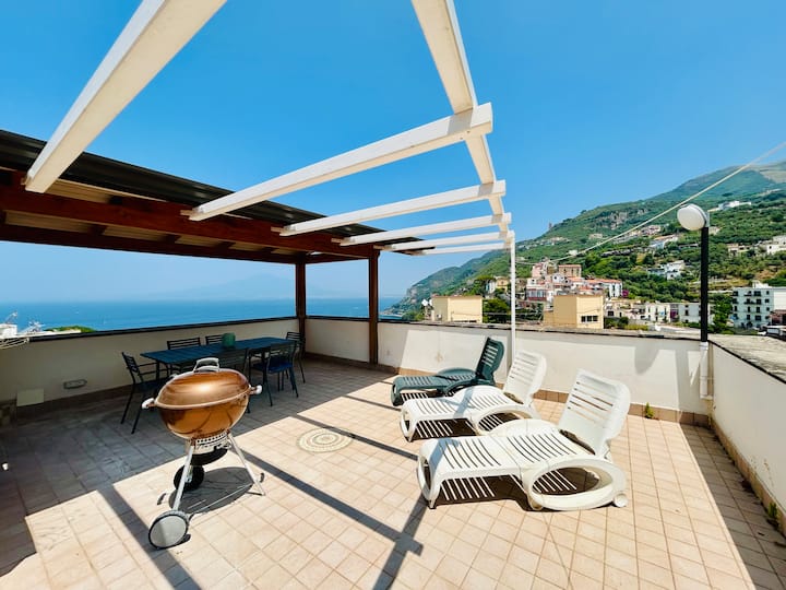 Alba Rosa Loft: Sea View Terrace - Vico Equense