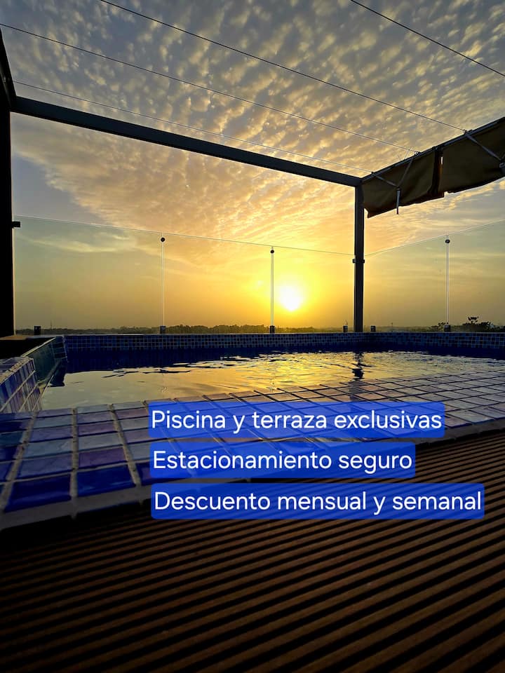 Penthouse | Private | Secure | 270 M² | Lift | Bbq - Santo Domingo