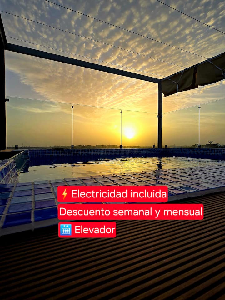 Penthouse | Private | Secure | 270 M² | Lift | Bbq - Santo Domingo