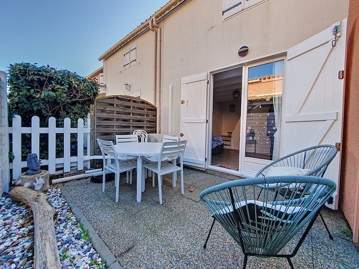 Appartement Maisonnette+ Parking Privé, 500m Plage - Agde