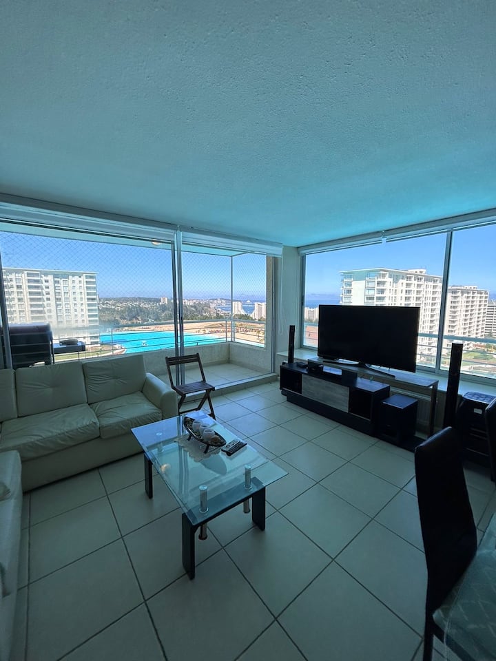 Arriendo Depto. Laguna Bahía - Algarrobo