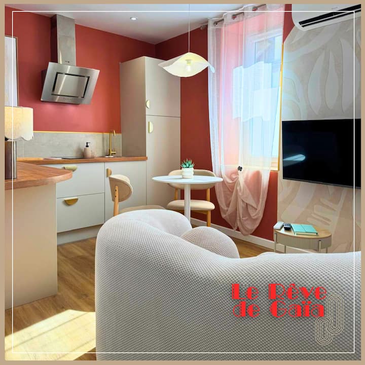 «&nbsp;Le Rêve De Gaïa&nbsp;» Wifi, Proche Du Centre, Clim - Moulins