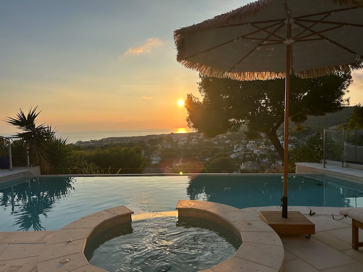 Belle Vue Mer Baie De Bandol Villa 24 Baie - Bandol