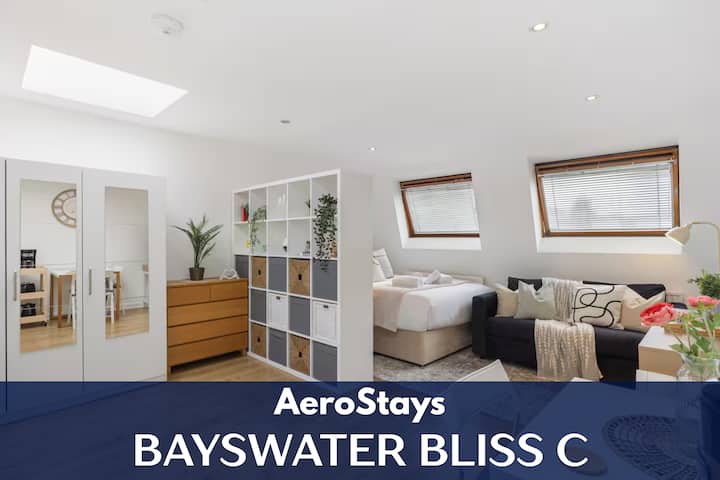 Loft 1-bed & Balcony Views | Notting Hill Area - London Paddington Station