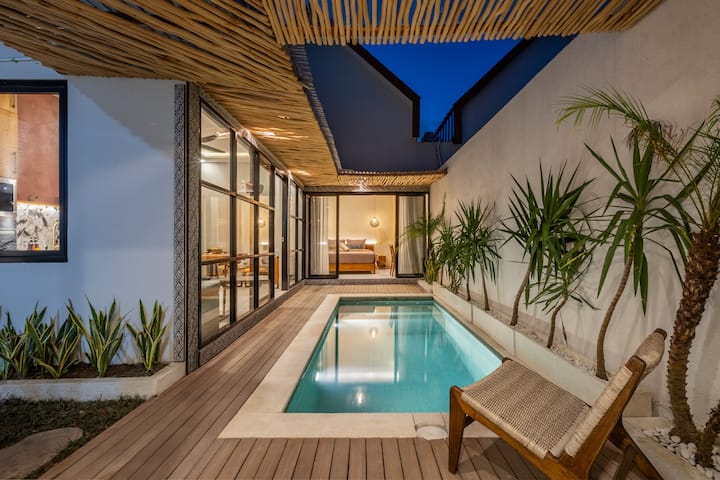 Modern&petite 2bd Seminyak Villa Construction Near - 庫塔