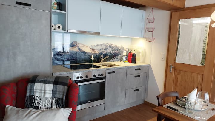 1 Room Apartment, 5 Min To Train Stop And Lake - Brienz