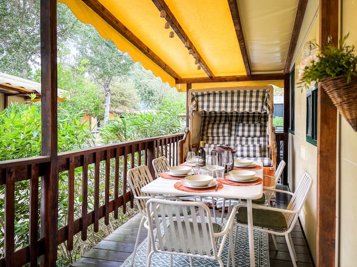 Nr 25- Knus Vakantiechalet 5p Met Airco Nabij Pisa - Viareggio