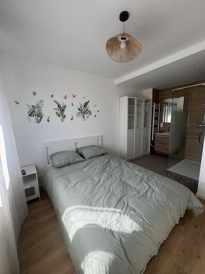 Chambre Cosy Avec Douche -