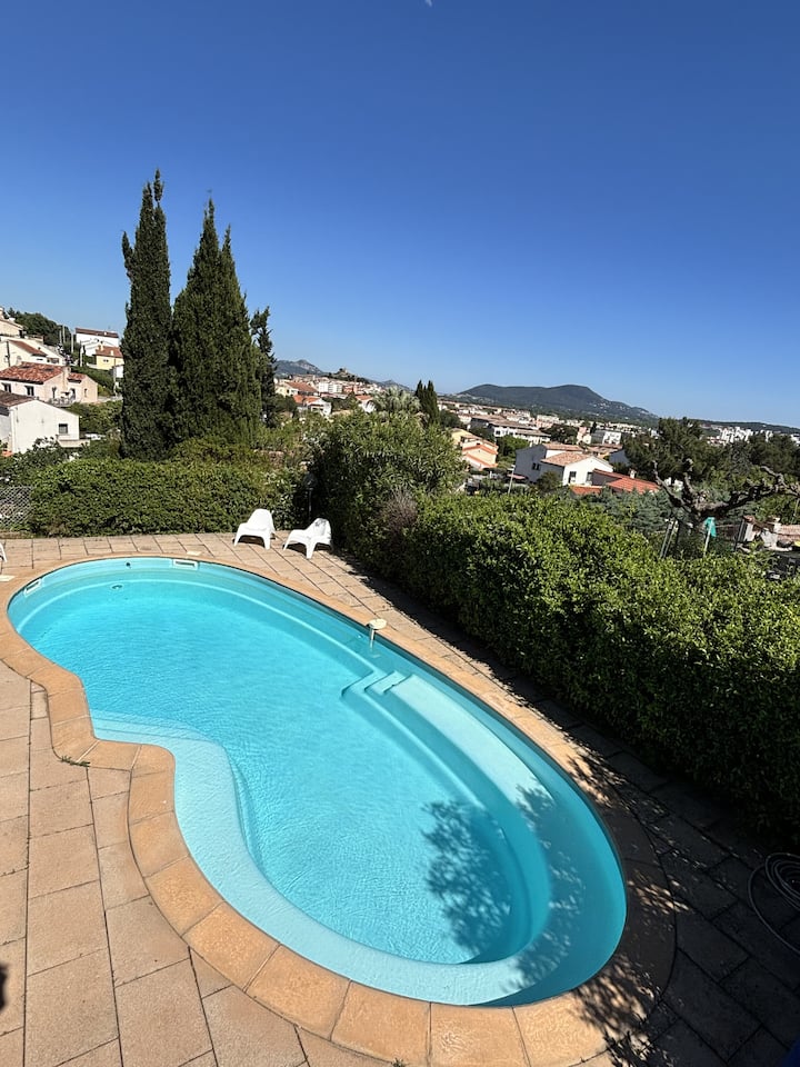 Villa 8 Pers & Piscine Privée Sur La Côte D Azur - Le Pradet