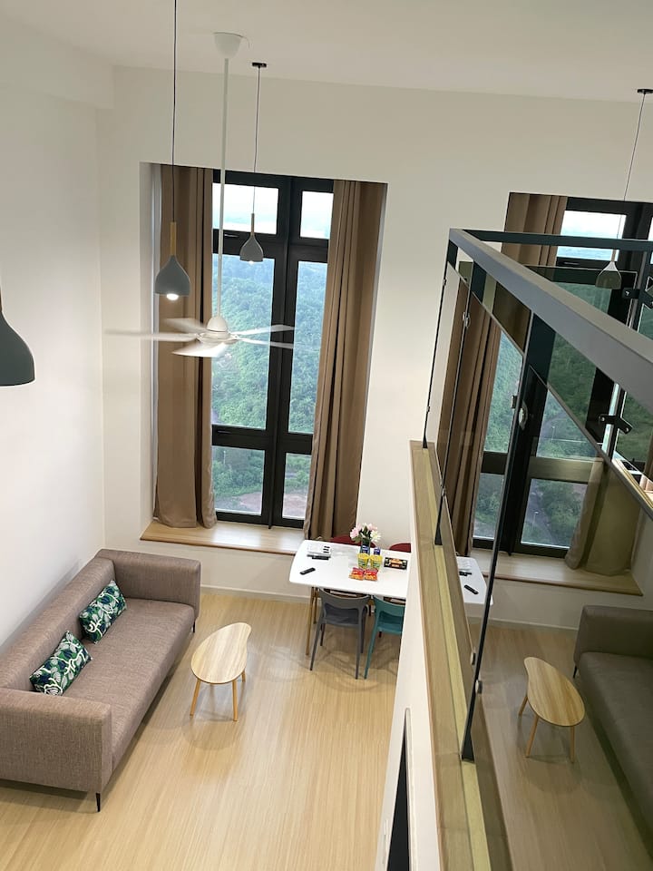 2大床海景 依斯干达 Sunway Grid X公园步行可到bigbox Legoland - Gelang Patah