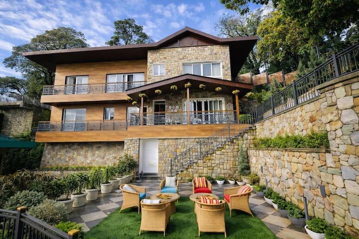 Galaxy House | Luxe 5 Bhk Villa/breakfast/theatre - Mussoorie