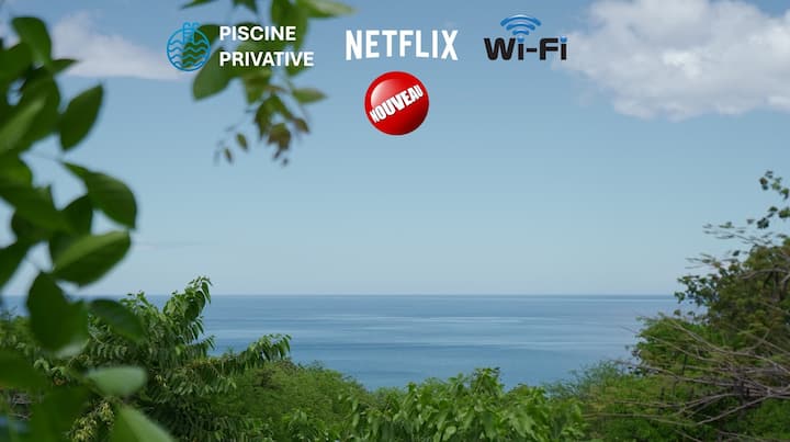 Villa Créole Avec Piscine Privée Et Vue Mer. - Deshaies