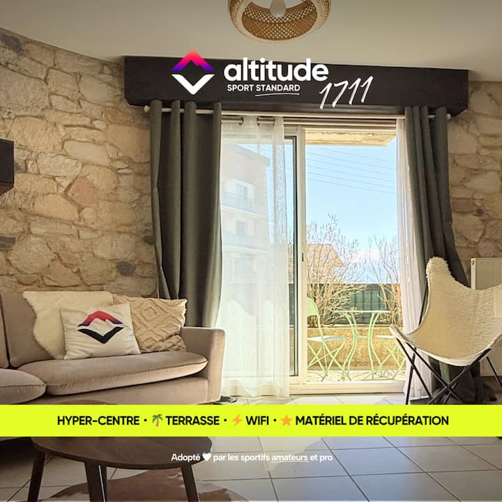 Altitude 1711 - T4 En Hyper-centre Avec Terrasse - Font-Romeu-Odeillo-Via