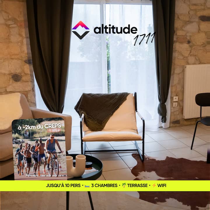 Altitude 1711 - Terrasse Au Centre De Font-romeu - Llívia