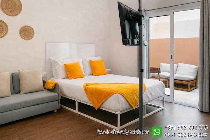 Social Lodge 1b • Funchal Center • Patio • Wifi - Funchal