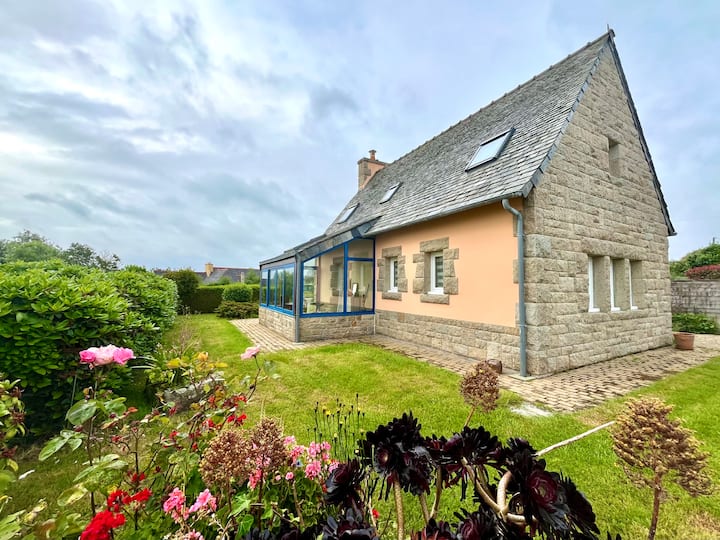 Maison Bretonne Plage Et Centre Ville à 500m - Carantec