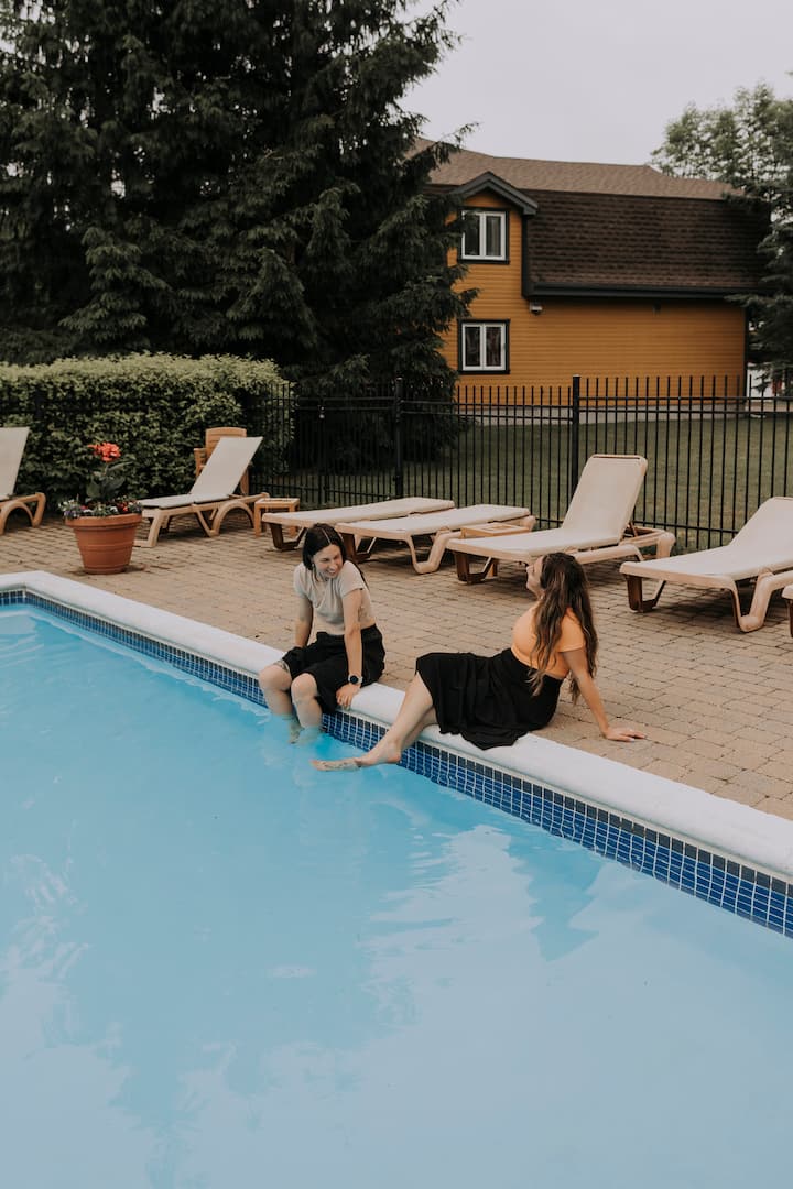 Piscine+golf+vélo In/out • Espace Jeux • Navette - Mont-Tremblant