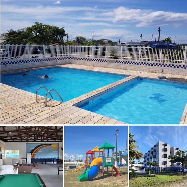 Ap Com Piscina E Sacada. - Matinhos