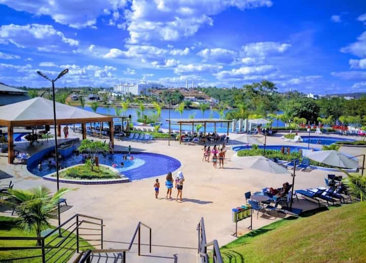 Apto No Ilhas Do Lago Eco Resort - Caldas Novas