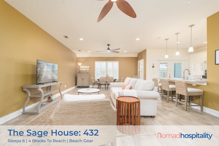 Be A Nomad | Family Friendly 3br Retreat - Atlantic Beach, FL