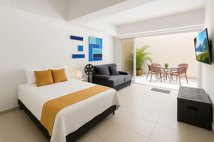 Apt | Private Patio • Downtown• Full Kitchen •Wifi - Medellín