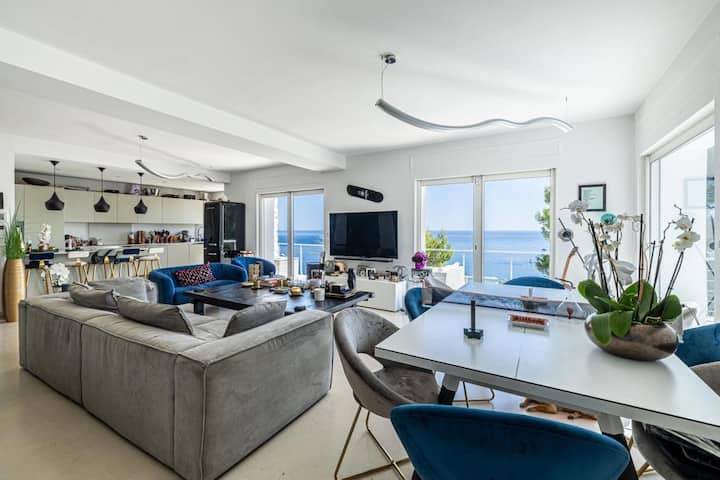 French Riviera Luxury Villa With Sea View - Beaulieu-sur-Mer