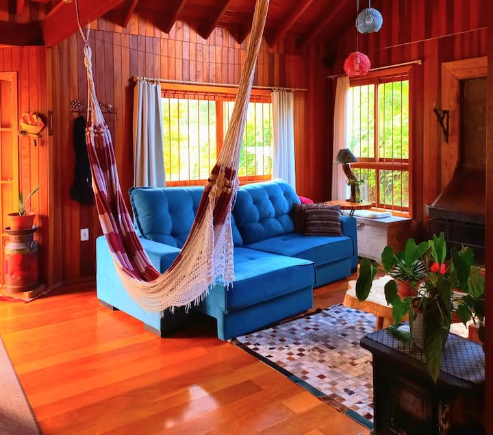 Casa Na Serra Gaúcha Com Lareira-  Parada Feliz - São Francisco de Paula