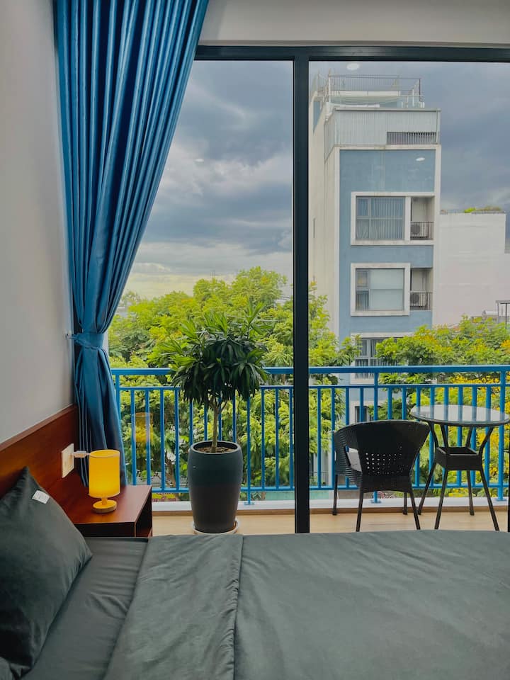 Riverside Da Nang - 1 Chambre, Balcon, Confortable - ダナン 州