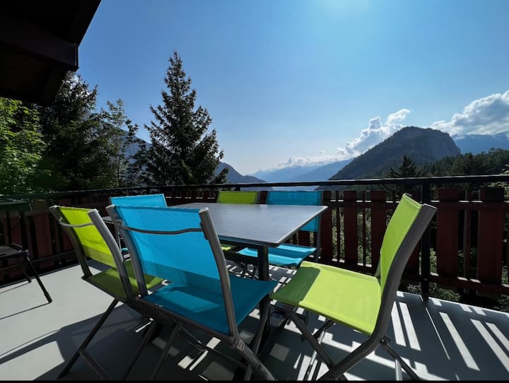 Duplex à La Montagne - Ovronnaz