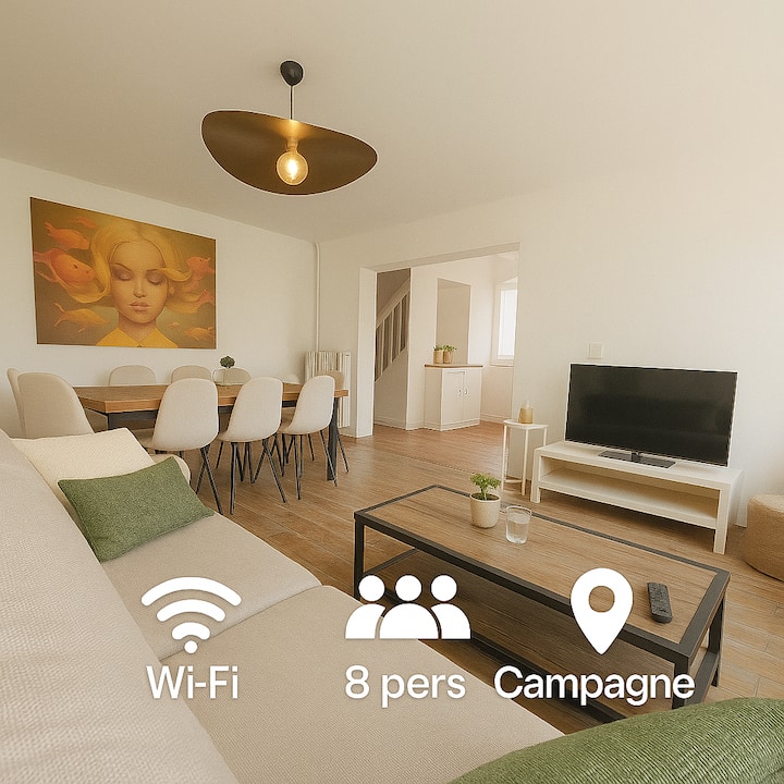 La Conviviale- Maison à La Campagne - Ardennes