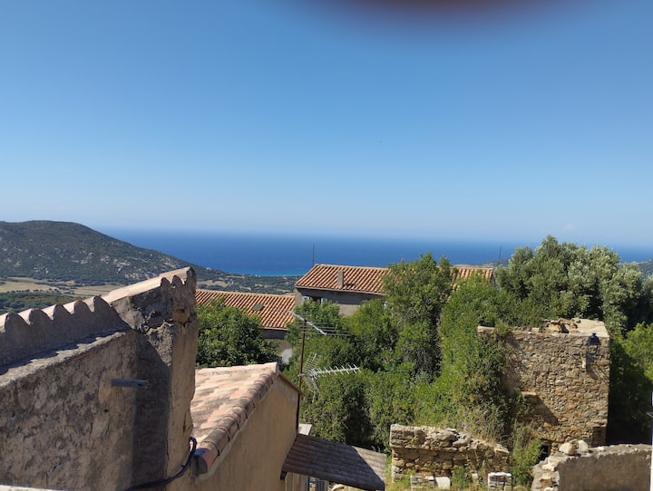 Maison De Village Avec Vue Mer - Lumio