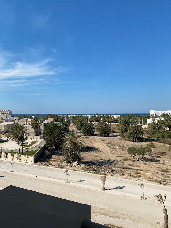 Vue Mer Et Jardin - Monastir