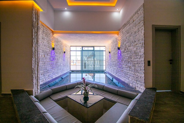 Luxury - Tasarım Iç Havuzlu Loft - Kalkan