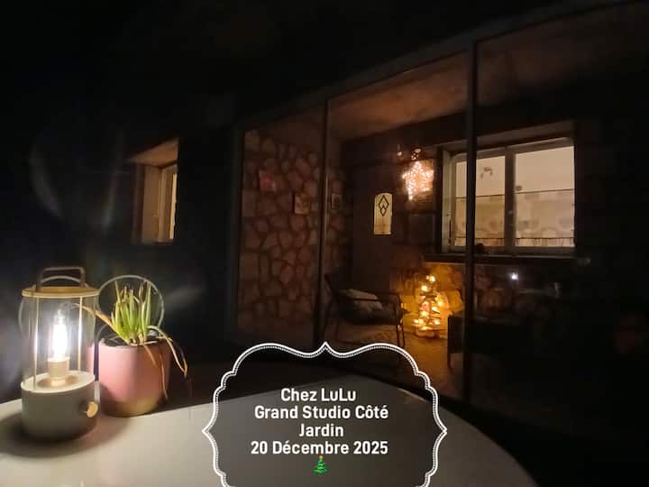 Grand Studio Côté Jardin
Chez Lulu - Balazuc