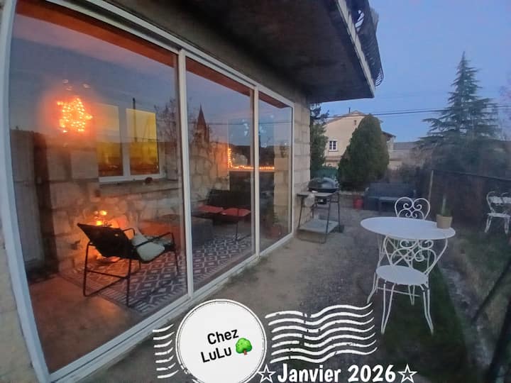 Grand Studio Côté Jardin
Chez Lulu - Balazuc